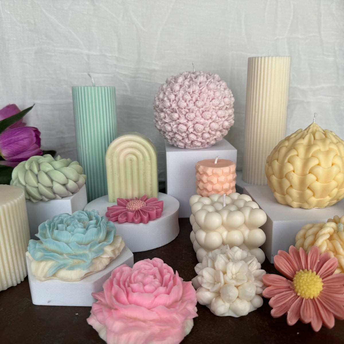 Artistic Mould Candles | Decorative Candles by APSAA – Apsaa Living